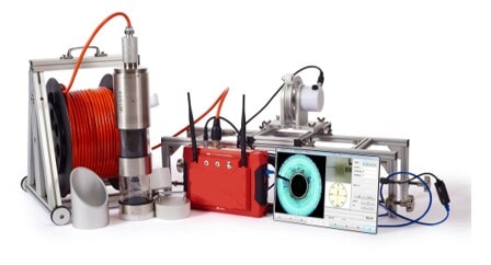 Borehole Inclination TV Tester